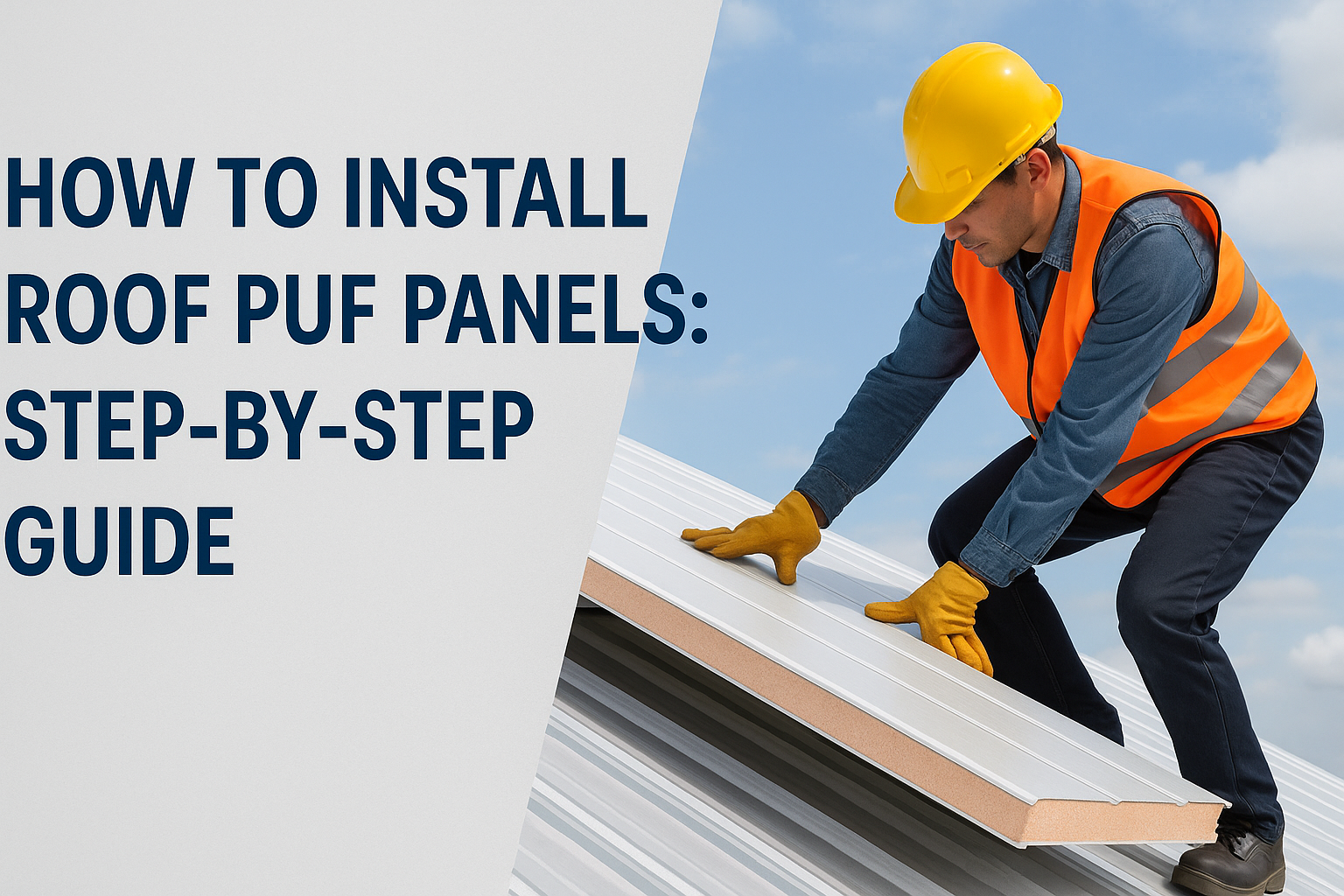 How to Install Roof PUF Panels: Step-by-Step Guide - ARASFIRMA