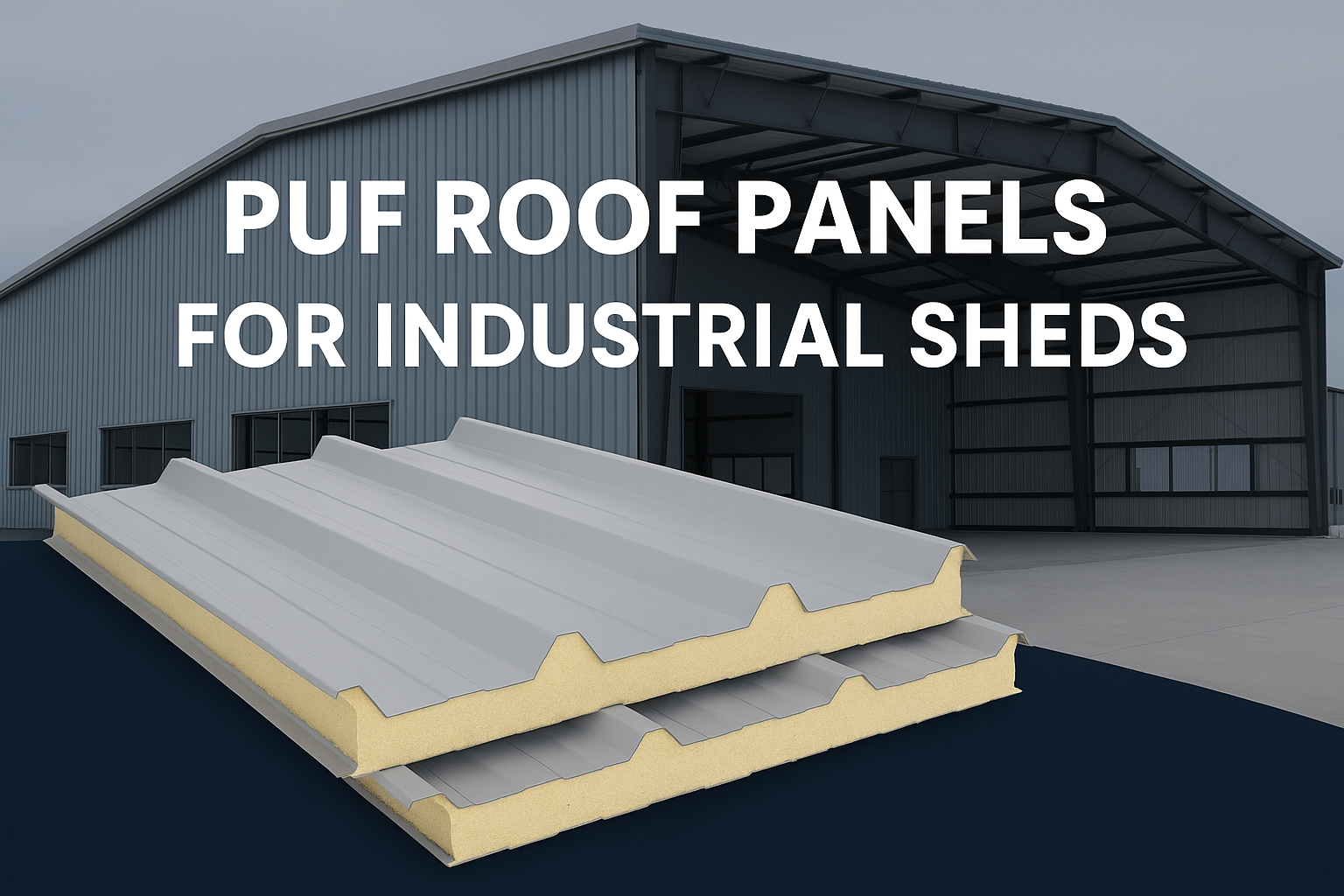 PUF Roof Panels for Industrial Sheds: Why Choose Arasfirma PUF Panel ...