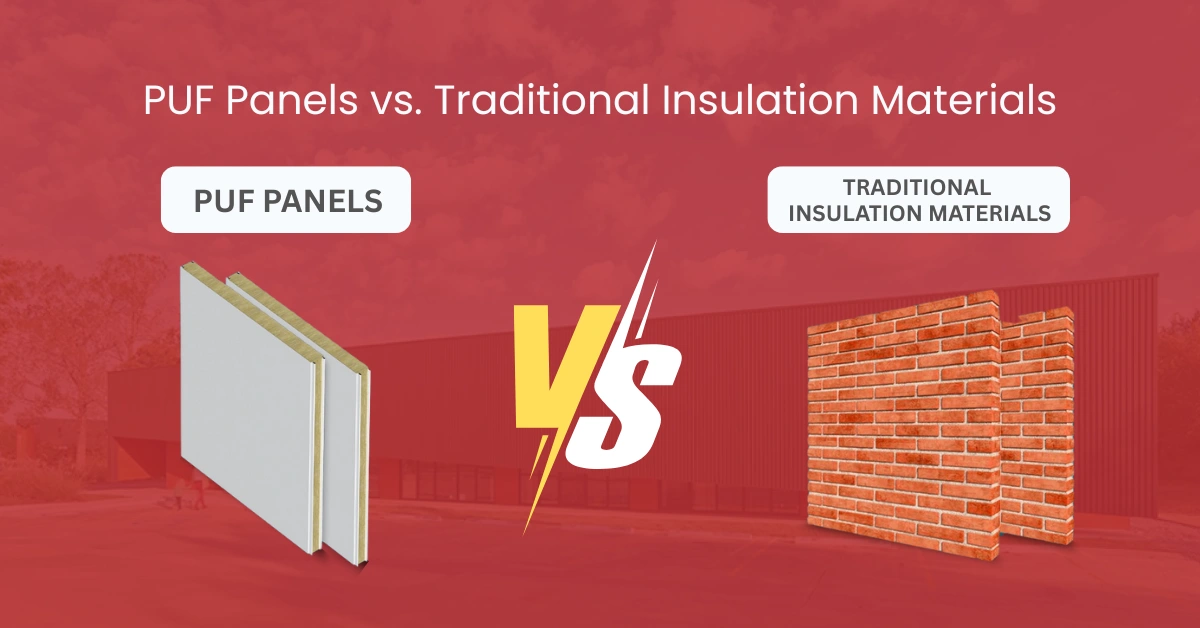 PUF Panels vs. Traditional Insulation Materials | Arasfirma